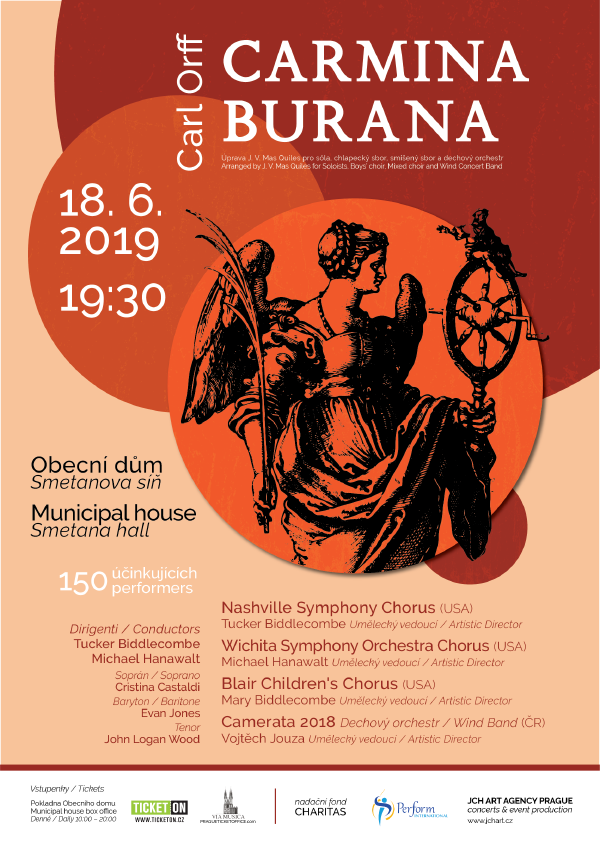 Carl Orff - Carmina Burana | JCH ART AGENCY PRAGUE